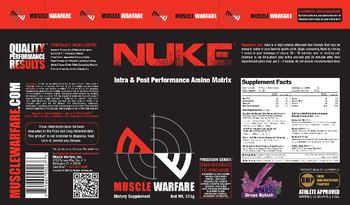 Muscle Warfare - Nuke Grape Splash - 373.0 Gram(s) | KusogLife