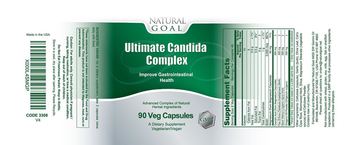 Natural Goal - Ultimate Candida Complex - 90.0 Veg Capsule(s) | KusogLife